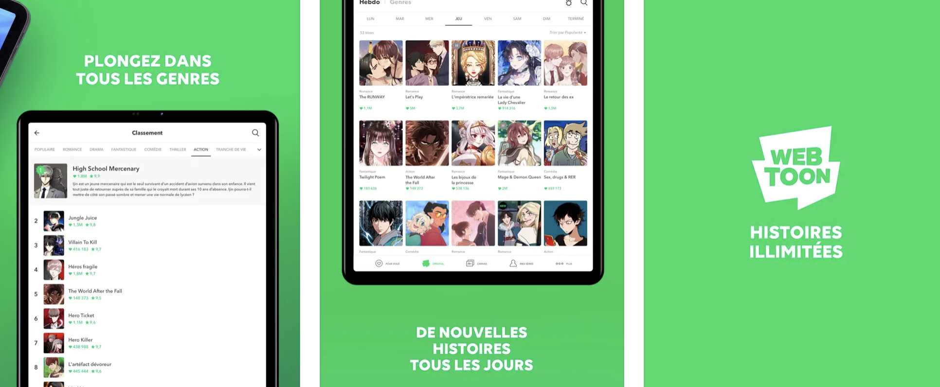 Les 6 meilleures applications iOS et Android pour lire vos webtoons et ...